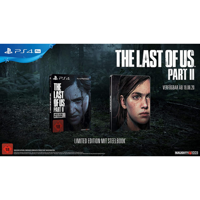 The Last of Us Part II - Exclusive Steelbook Edition PS4